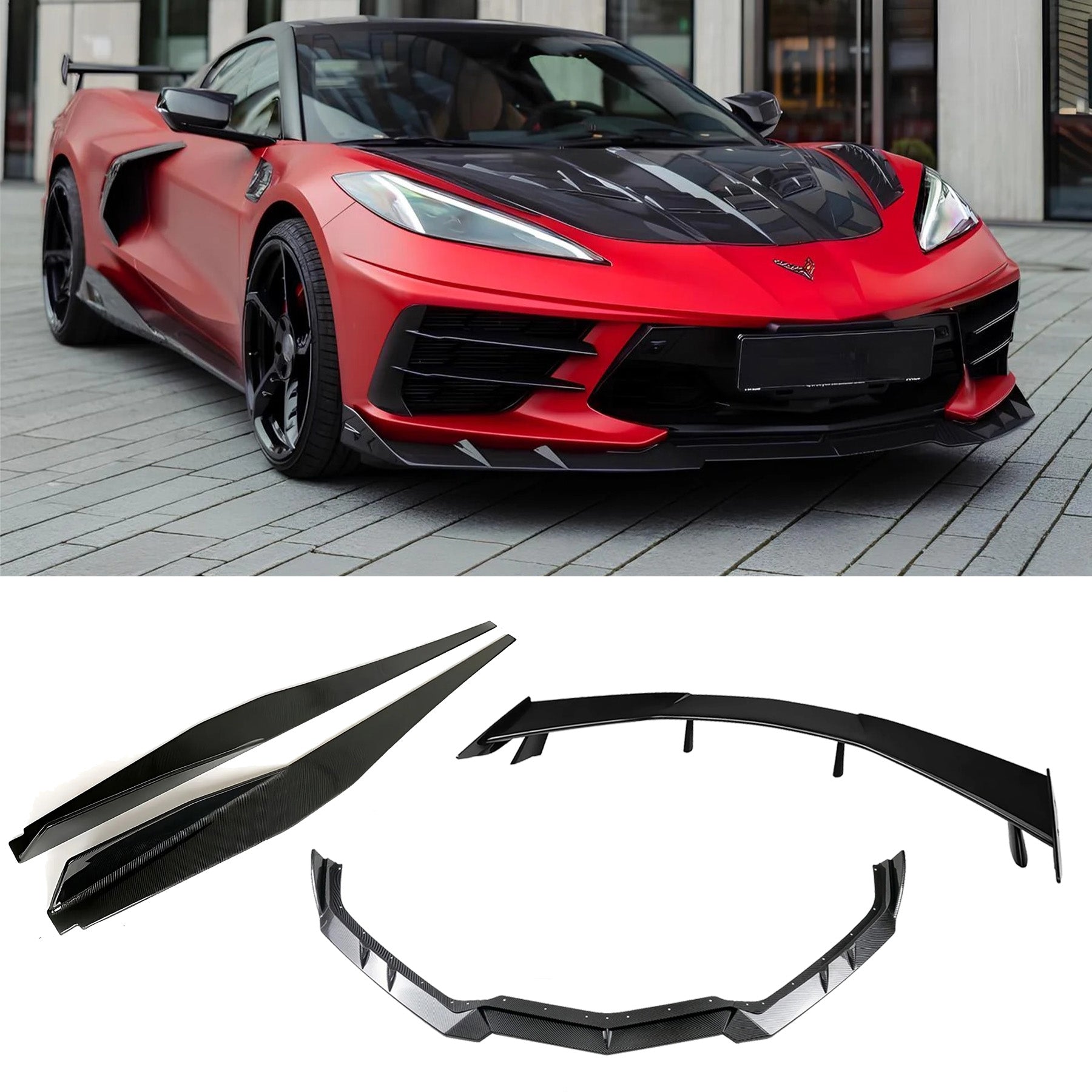 For 2020-2025 Corvette C8 Full Body Kits